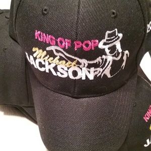 Accessories | Michael Jackson Black Designed Baseball Cap Hat | Poshmark